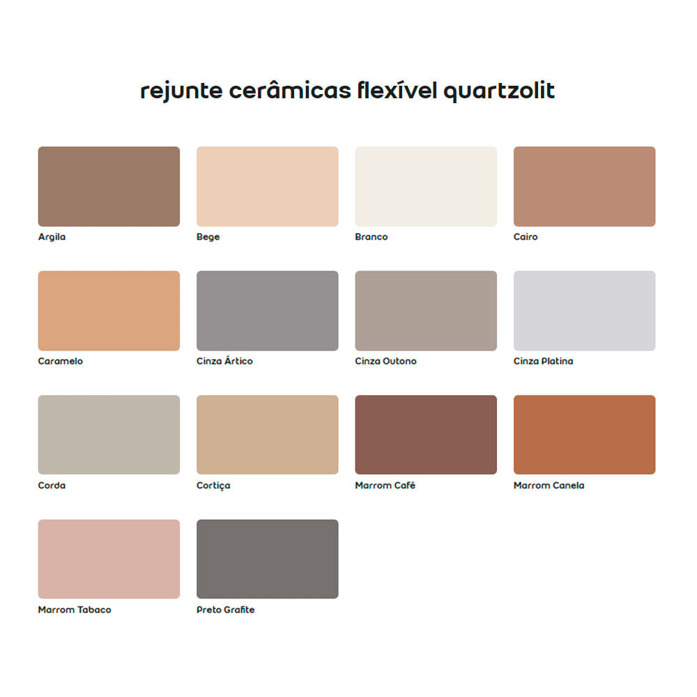 Rejunte Flexível Cortiça 5kg Weber Quartzolit - Construcasa Bordignon