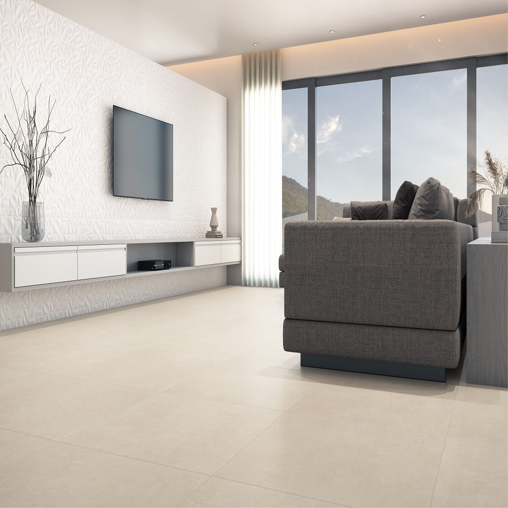 Piso Cerâmico Acetinado Firenze Satiny 76x76 Retificado Caixa 2,87m ...
